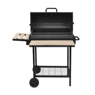 Red Deco Holzkohlegrill 38x33,5 cm mit Wagen - kentucky