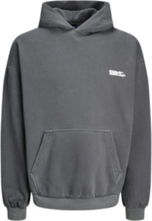 Jack & Jones Herren Hoodie in Unifarben - - Sweatshirts & Hoodies - Herren - Grau - S