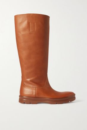 The Row Bottes En Cuir Billie - Marron