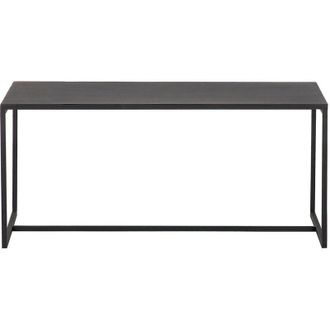 Miliboo Industrieller Couchtisch KARL schwarzes Metall