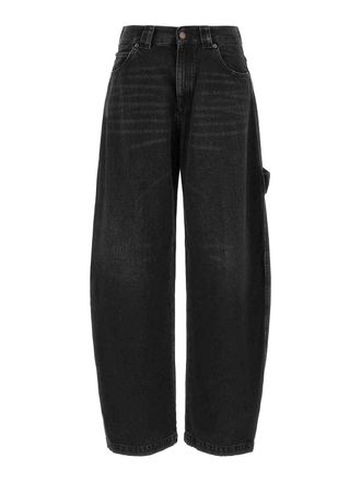 Darkpark Straight Leg Jeans - Schwarz