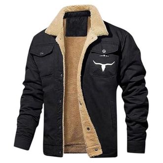 Generic Manteau Homme Mi Saison Manteau Inspecteur Gadget Manteau Homme Chaud Veste Teddy Homme Veste Aviateur Veste en Cuir Homme Pas Chere Veste en Jean Hom