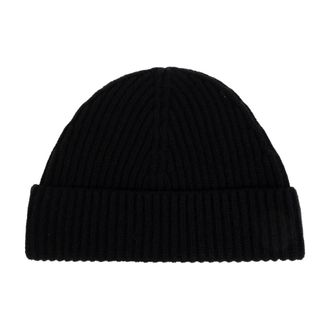 Jil Sander Wool Beanie - - Accessories - Herren - Schwarzk - ONE SIZE