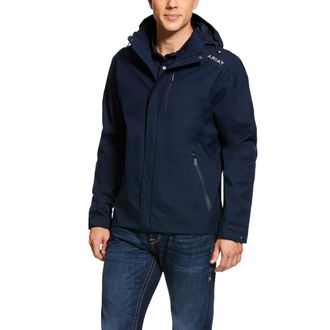 Ariat Herren Coastal wasserdichte Jacke Mantel, Marineblau, XL