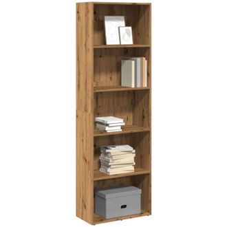 vidaXL Biblioth&egrave;que ch&ecirc;ne artisanal 60x30x189 cm bois ding&eacute;nierie Vidaxl