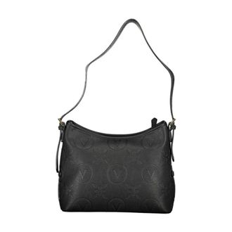 Valentino Schultertasche mit gepr&auml;gtem Logo - - Bags - Damen - Schwarzk - ONE SIZE