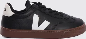 Veja Volley Kinder-Slip-On-Sneaker aus Leder mit elastischen Schn&uuml;rsenkeln