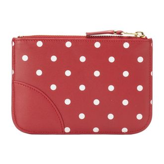 Comme Des Gar&ccedil;ons Polka Dot Geldb&ouml;rse - - Accessories - Herren - Rot - ONE SIZE
