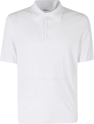 KANGRA Homme, Tops, Blanc, Taille: L Polo mm cannole di fondo