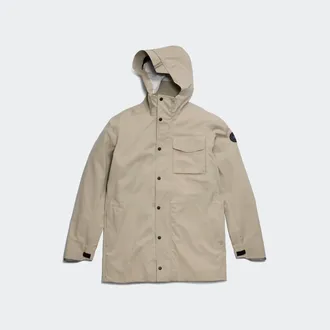 Canada Goose Nanaimo Regenjacke Black Label (M&auml;nnlich, Limestone, M)