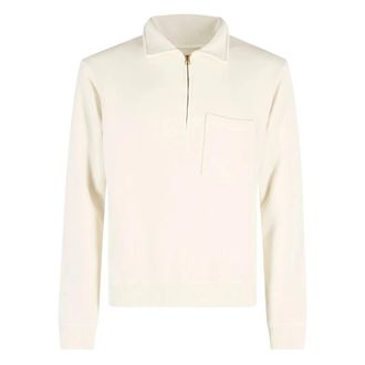 Fortela Yale Zip Sweatshirt - - Sweatshirts & Hoodies - Herren - Wei&szlig; - L