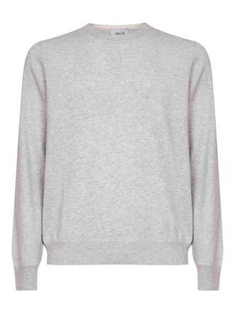 D4.0 pull à design côtelé - Gris