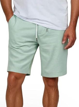 Riverso RIVOliver - Short dété en lin pour homme - Coupe droite - Longueur genou - Couleur unie - Blanc, bleu, marine, beige, noir, vert, tailles S, M, L, XL,