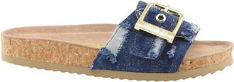 Colors Of California Femme, Chaussures, Bleu, Taille: 40 EU Ciabatta