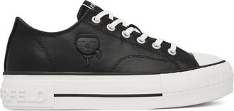 Karl Lagerfeld Sneakers aus Stoff KARL LAGERFELD Kampus Max KL60426 Schwarz