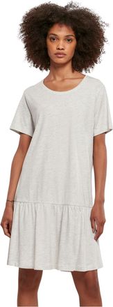 Urban Classics Damen Ladies Valance Tee Dress lightgrey, 4XL