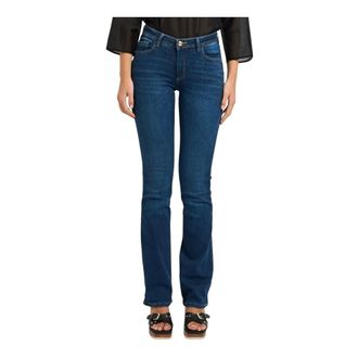 Gaud&igrave; Femme, Jeans, Bleu, Taille: W30 Boot-cut Jeans