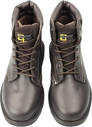 Grafters Chaussures de sécurité pour homme - Marron - marron, UK Mens Size 13