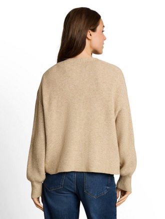 Tom Tailor Strickjacke Oversized mit V-Ausschnitt