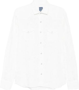 Barba Homme, Chemises, Blanc, Taille: M Shirt