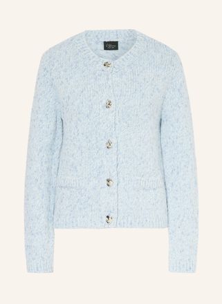 s.Oliver Black Label S.Oliver Black Label Strickjacke Mit Glitzergarn blau