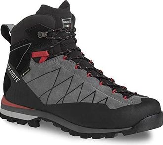 Dolomite Dolomite Bottes CRODAROSSA Hi GTX, pour Homme, Gunmetal Grey/Fiery Red, 45 EU