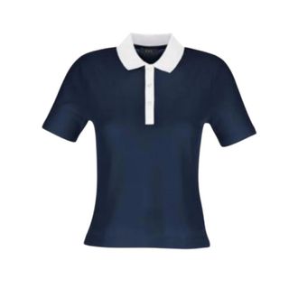 Fay Femme, Tops, Bleu, Taille: 40 FR Polo Chemises