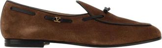 Valentino Garavani Mocassin Bowshire - Homme - Chaussures - Brun - Taille: 44 EU