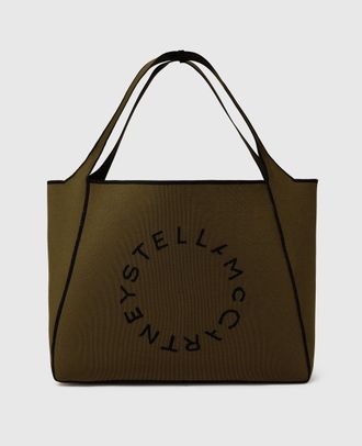 Stella McCartney Logo Square Tote Bag