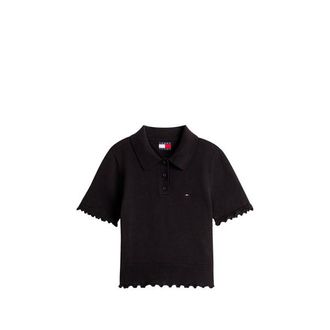 Tommy Hilfiger Polo court c&ocirc;tel&eacute; en coton
