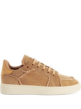 Giuseppe Zanotti baskets GZ94 à bords francs - Marron