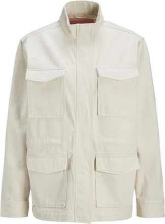 Jack & Jones Damen JXANNA MID Field Jacket PNT Jacke, Bone White, XS