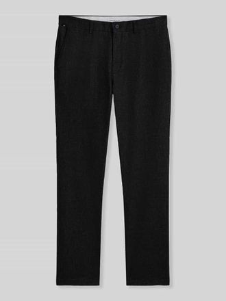 Tommy Hilfiger Slim Fit Gerade Hose aus Baumwoll-Mix mit Viskose-Anteil Modell DENTON