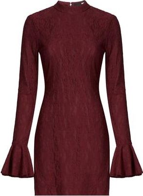 Rotate Robe courte cintr&eacute;e en dentelle