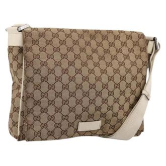 Gucci Pre-owned Vintage GG Canvas Schultertasche - - Pre-owned - Damen - Beige - ONE SIZE