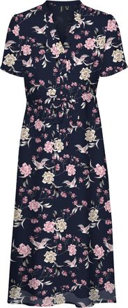 Vero Moda VMSMILLA Calf SS Shirt Dress WVN GA