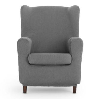Eysa Ulises élastique Repose-téte Housse de Fauteuil Couleur 06-Gris, Polyester Coton, 37x5x29 cm