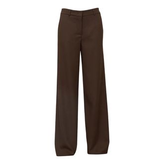 Ql2 Quelledue Weite Hosen - - Trousers - Damen - Braun - L