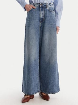 Max Mara Jeans Abete 2615181101 Dunkelblau Wide Leg