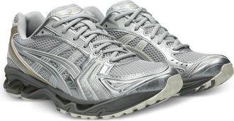 Asics Artificial Leather Sneakers - Gray