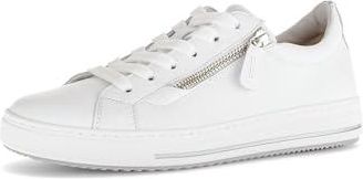 Gabor Baskets basses pour femme, chaussures basses, largeur supplémentaire légère (G), Blanc 51, 42 EU
