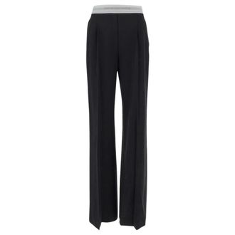 Alexander Wang Femme, Pantalons, Noir, Taille: 38 FR Pantalons Mode Femme
