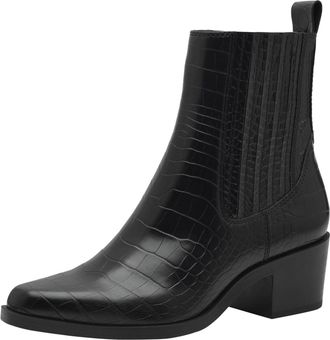 Tamaris Damen Stiefel Vegan schwarz 36