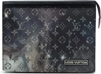 Louis Vuitton Pre-owned Pochette en toile Monogram - Femme - Pre-owned - Noir - Taille: ONE Size