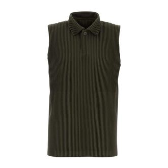 Issey Miyake Monatsfarben: Juli Poloshirt - - Tops - Herren - Gr&uuml;n - M