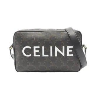 Celine unisex, Pre-owned, Noir, Taille: ONE Size Sac bandouli&egrave;re Pre-owned en toile