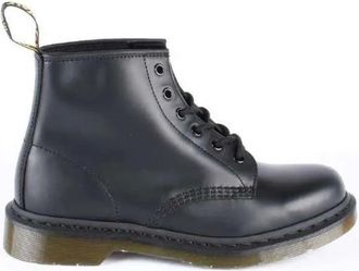 Dr. Martens Femme, Chaussures, Noir, Taille: 40 EU Bottes en Cuir Classiques pour Toutes Saisons