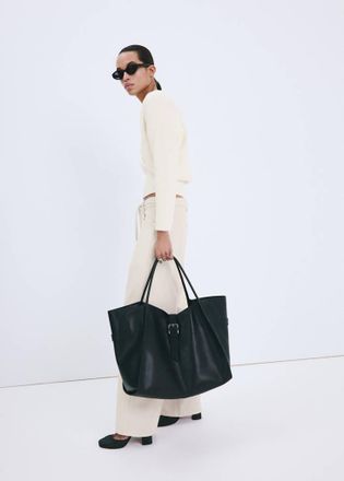 Mango Pull c&ocirc;tel&eacute; cache-caur &eacute;cru - Femme - XS - MANGO