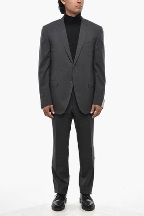 Corneliani Slim Fit Anzug ACADEMY aus Schurwolle Corneliani