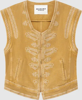 Isabel Marant Gilet Edmee Honey